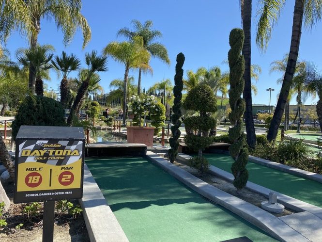 Speedzone Los Angeles Mini Golf (Daytona Course) – City of Industry, CA ...