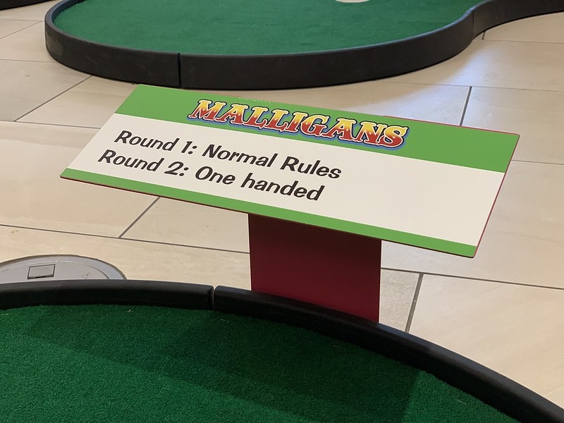 Malligan’s Mini Golf at Rosedale Center – Roseville, MN – A Couple of Putts